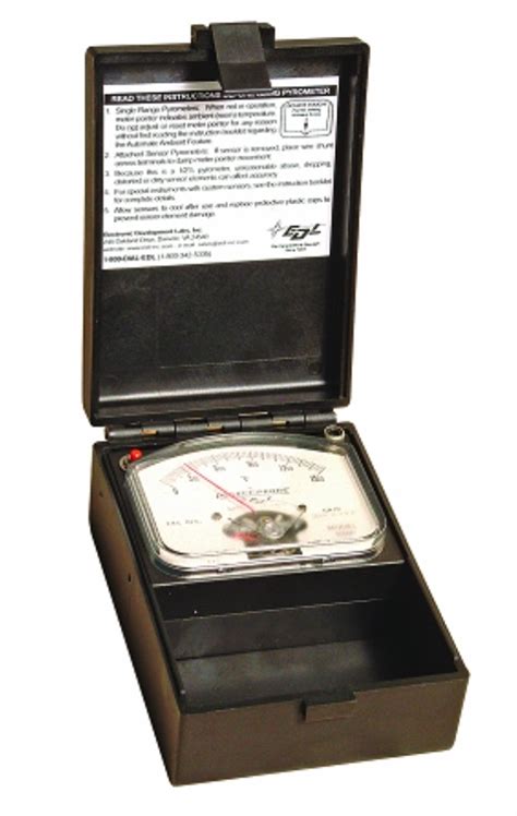 Pocket Probe® Analog Pyrometer Electronic Development Labs Inc