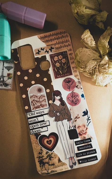 Aesthetic Mobile Cover Diy Crafts Phone Cases Diy Phone Case Diy Phone Case Design
