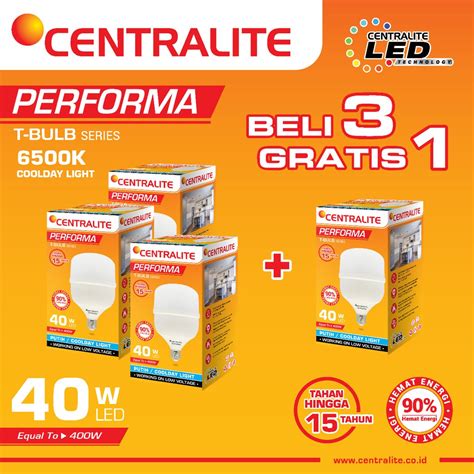 Jual Paket 40w Cd Isi 4 Pcs Ctl Performa Lampu Led Capsule 40w Cd Putih Paket Bundling Lampu