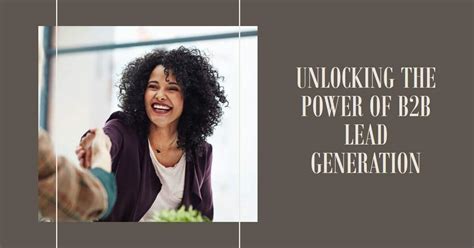 The Ultimate Guide To B2b Lead Generation 1 Done For You