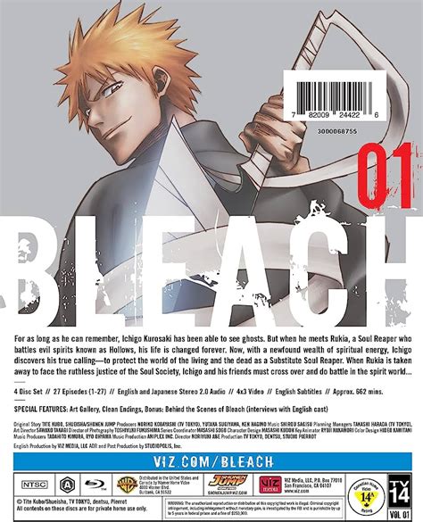 Bleach Blu Ray Disc Box 【限定特価】 17850円 Swim Main Jp