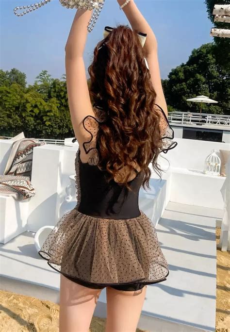 Buy Zitique European Swimsuit Brown 2024 Online Zalora Philippines