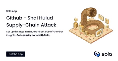 Github Shai Hulud Second Supply Chain Attack Sola Security