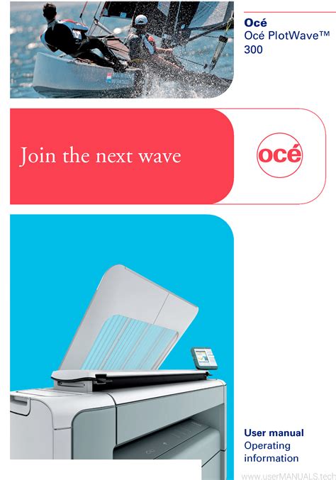 Oce Plotwave 300 User Manual