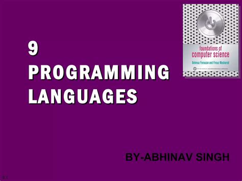 Programming Languages Ppt