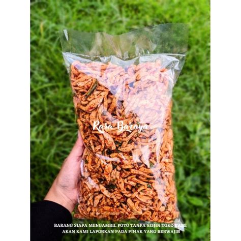 Jual Basreng Pedas 150gr Khas Bandung Basreng Sultan Pedas Daun Jeruk