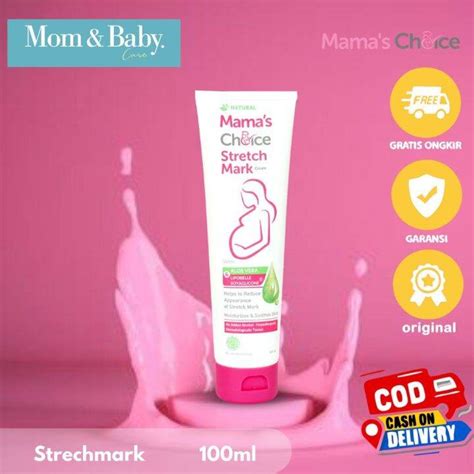 Stretch Mark Cream Mama S Choice Menghilangkan Stretch Mark Dan Gatal