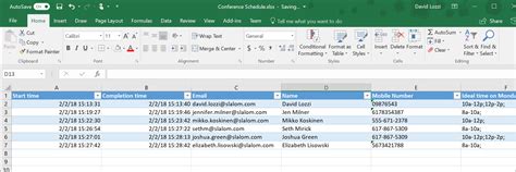 Use Microsoft Forms To Collect Data Right Into Your Excel File David Lozzi
