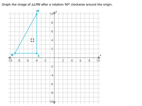 Graph The Image Of L M N After A Rotation 90 StudyX