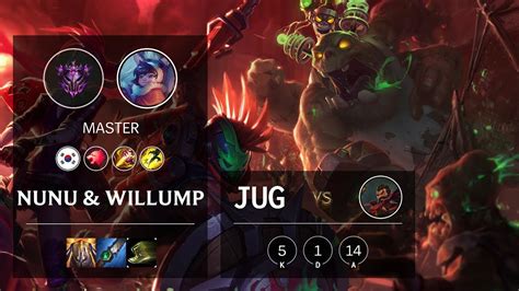Nunu And Willump Jungle Vs Graves Kr Master Patch 109 Youtube