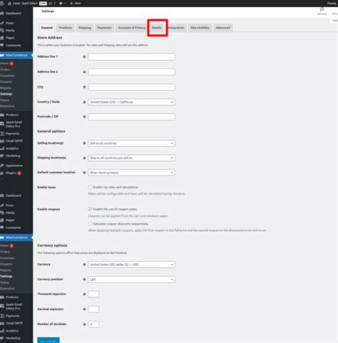 how to send woocommerce failed order emails to customers