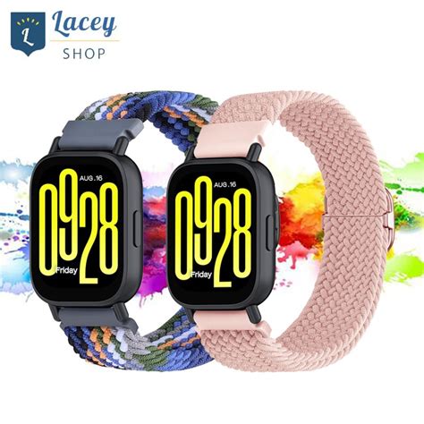 Jual Nylon Strap Mm For Redmi Watch Active Elastic Woven Strap For Redmi Watch Lite Tali