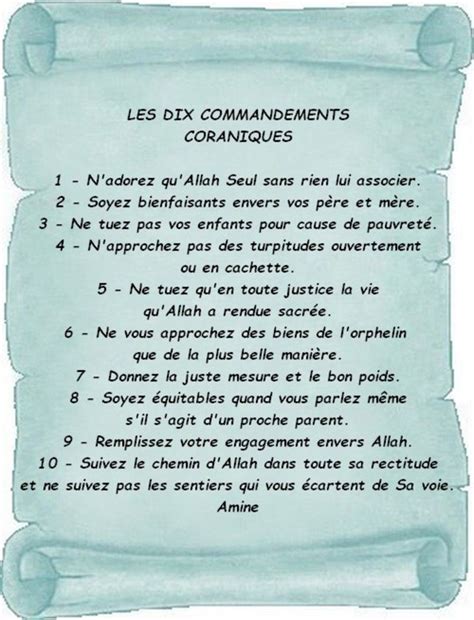 Les Dix Commandements Coraniques 10624 Hot Sex Picture