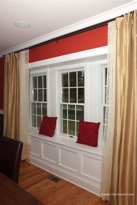 Wainscot And Picture Frames Trim Team Nj Woodwork Fireplace