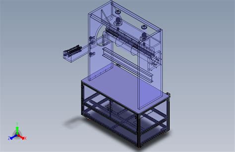 通用缠绕机设备 SOLIDWORKS 2017 模型图纸下载 懒石网