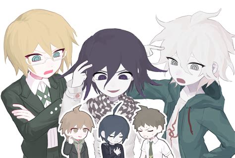 Komaeda Nagito Oma Kokichi Hinata Hajime Saihara Shuichi Naegi