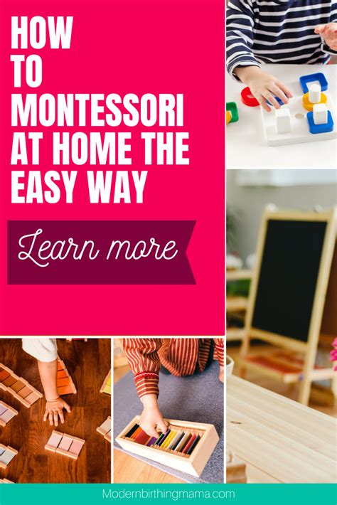 Simple Ways To Implement Montessori At Home