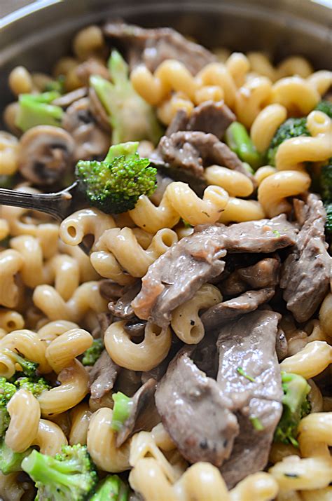 Beef Mushroom And Broccoli Pasta My Incredible Recipes