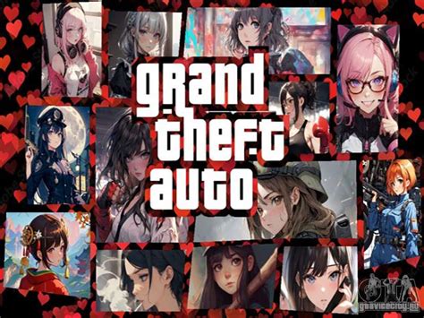 Anime Girls Loading Screen для Gta San Andreas