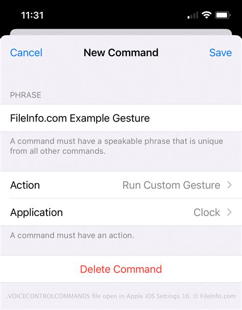 voicecontrolcommands file what is it and how do i open it