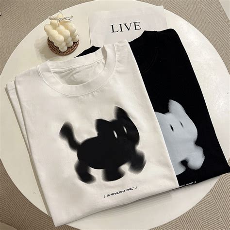 🖤 당일출고남녀공용 🖤 고양이 캣 프리미엄 빅사이즈 박시핏 루즈핏 오버핏 박시티 반팔 티 티셔츠 여름 면티 커플티 커플룩 커플 커플잠옷 순면 잠옷 파자마 상하세트 체크바지