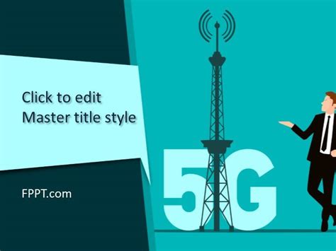 Free 5g Powerpoint Template Free Powerpoint Templates