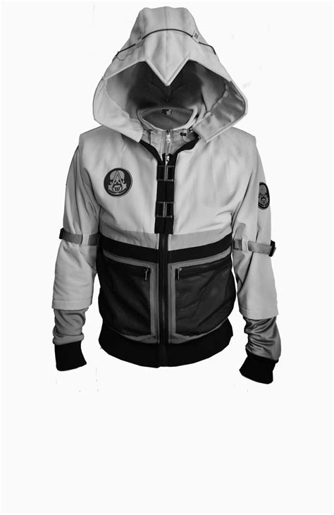 Retro Man Outfits Assassins Creed Casual Style White Red And Black