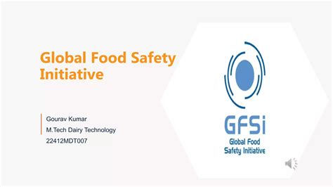Global Food Safety Initiative Ppt