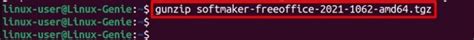 How To Unzip Tgz File Using The Terminal Linux Genie