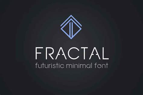 Fractal Futuristic Font Dfonts