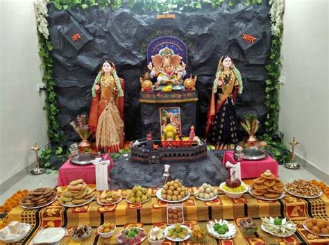 Gauri Ganpati Decoration 2017 Ganesha Chaturthi Utsav Photo Contest