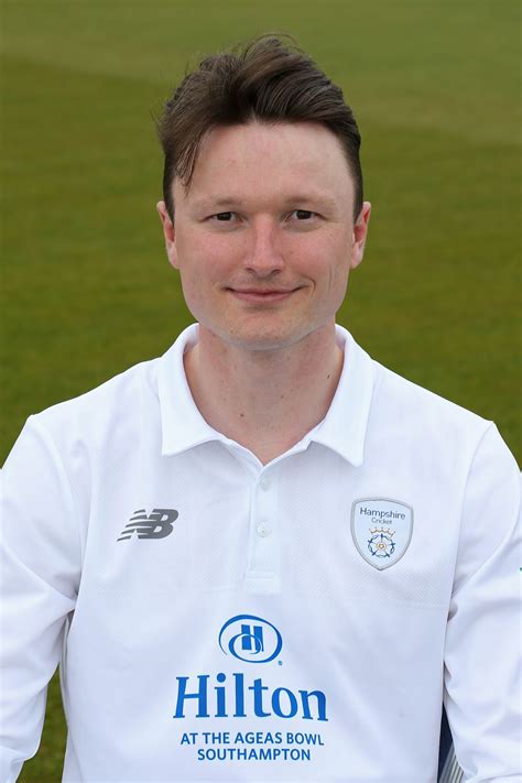 Aneurin Donald At Hampshire S Pre Season Media Day