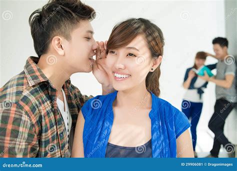 Telling Secret Stock Image Image Of Lifestyle Girlfriend