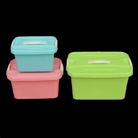 Pp Material C Series Cream White Plastic Storage Box Jindong Plastic