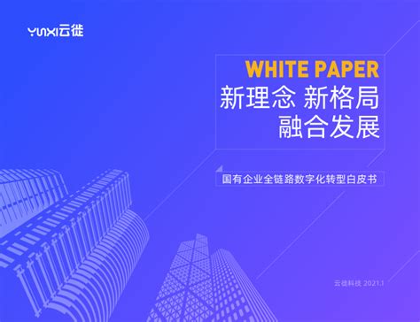 云徙 国有企业全链路数字化转型白皮书