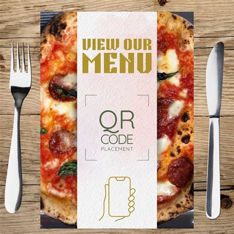 Qr Code Menu Template Menu Suitable For Any Type Of Restaurant