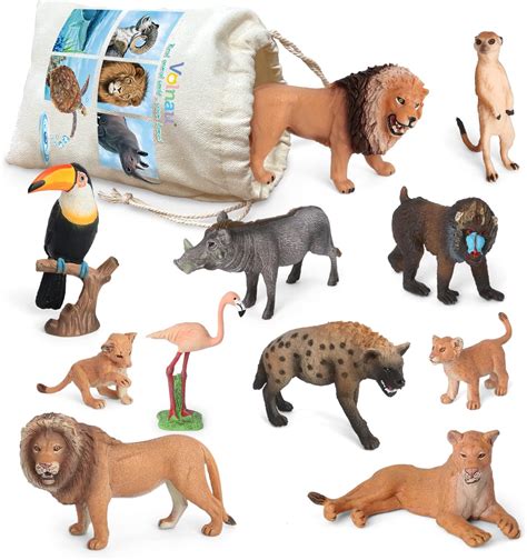 VOLNAU Animal Toys Figurines 11PCS Africa Figures South Africa | Ubuy