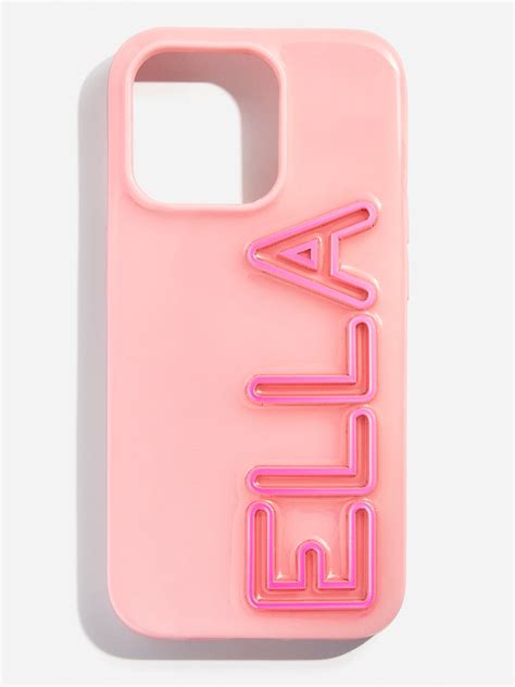 Fine Line Custom Iphone Case Blushpink Custom Phone Case Baublebar