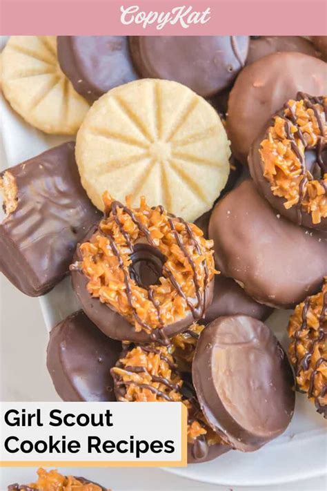 Girl Scout Cookie Recipes