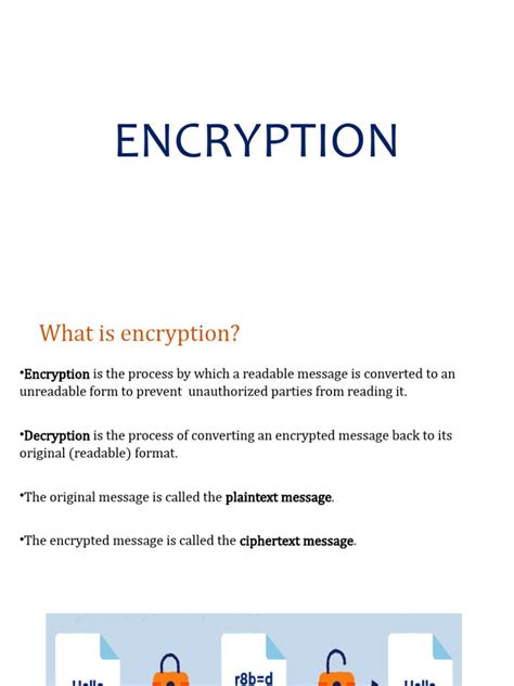 encryption pdf