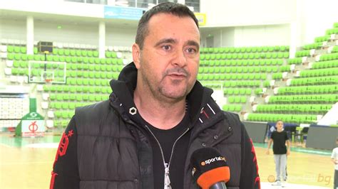 Васил Стоянов пред Sportal Bg за мач №2 в Самоков новата зала в