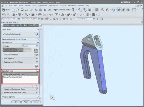Nx Cae Tips And Tricks Midsurface Siemens Plm Youtube