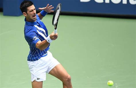 Us Open Novak Djokovic Has Been Disqualified After Hitting Line Judge