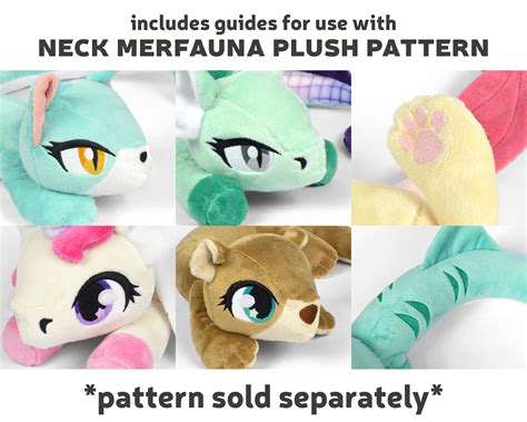 Animal Eyes Machine Embroidery File Design For Plush 7 Sizes Etsy