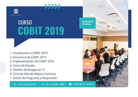 Curso Cobit 2019 Duración 6 Horas Neuronet Contáctenos