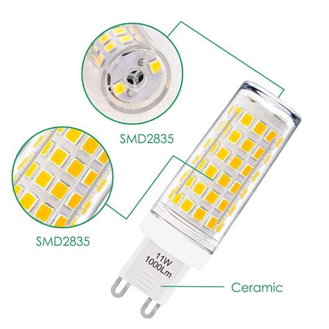Enuotek The Brightest G9 GU9 LED Capsule Light Bulbs Small Corn Light ...