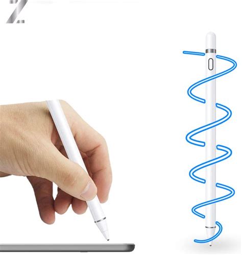 Zenvo Touchscreen Pen In Active Stylus Pen Pencil Geschikt Voor Tablet Ipad Bol