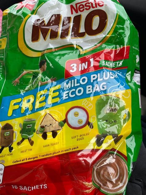 Milo 3in1 With Plush Egg Food And Drinks Beverages On Carousell