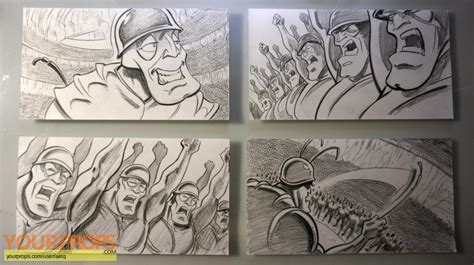 Antz Original Storyboard Original Movie Prop