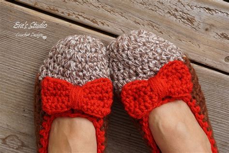 Slippers Crochet Pattern Pdfeasy Great For Beginners Shoes Etsy